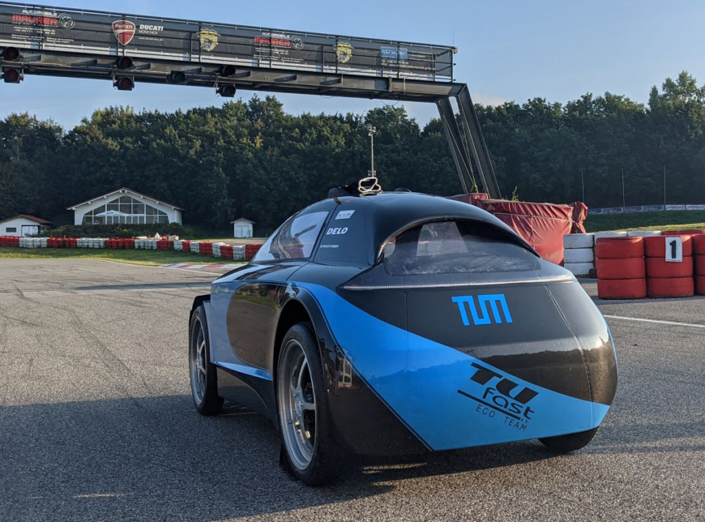 Autonomes TUfast Concept-Car - supported by SX proFRAME
