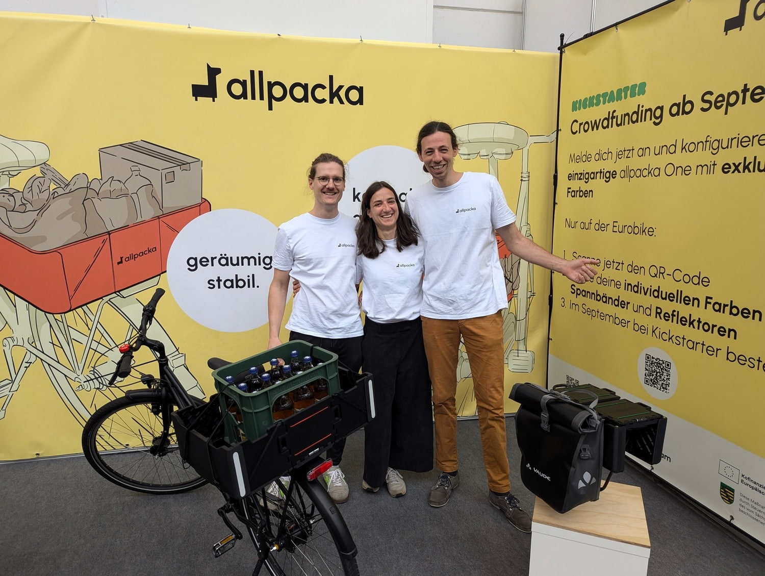 Allpacka macht jedes Fahrrad zum Lastenrad